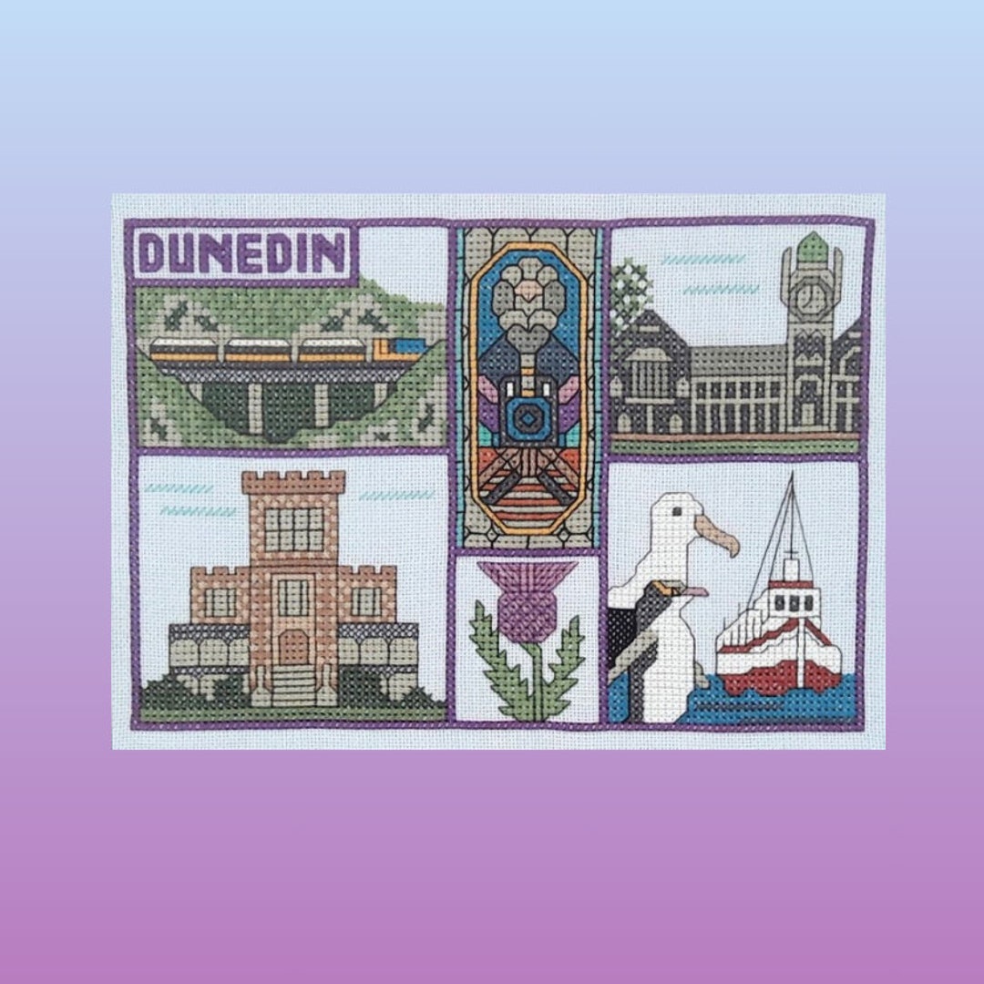 Dunedin Cross Stitch, New Zealand Cross Stitch - Etsy