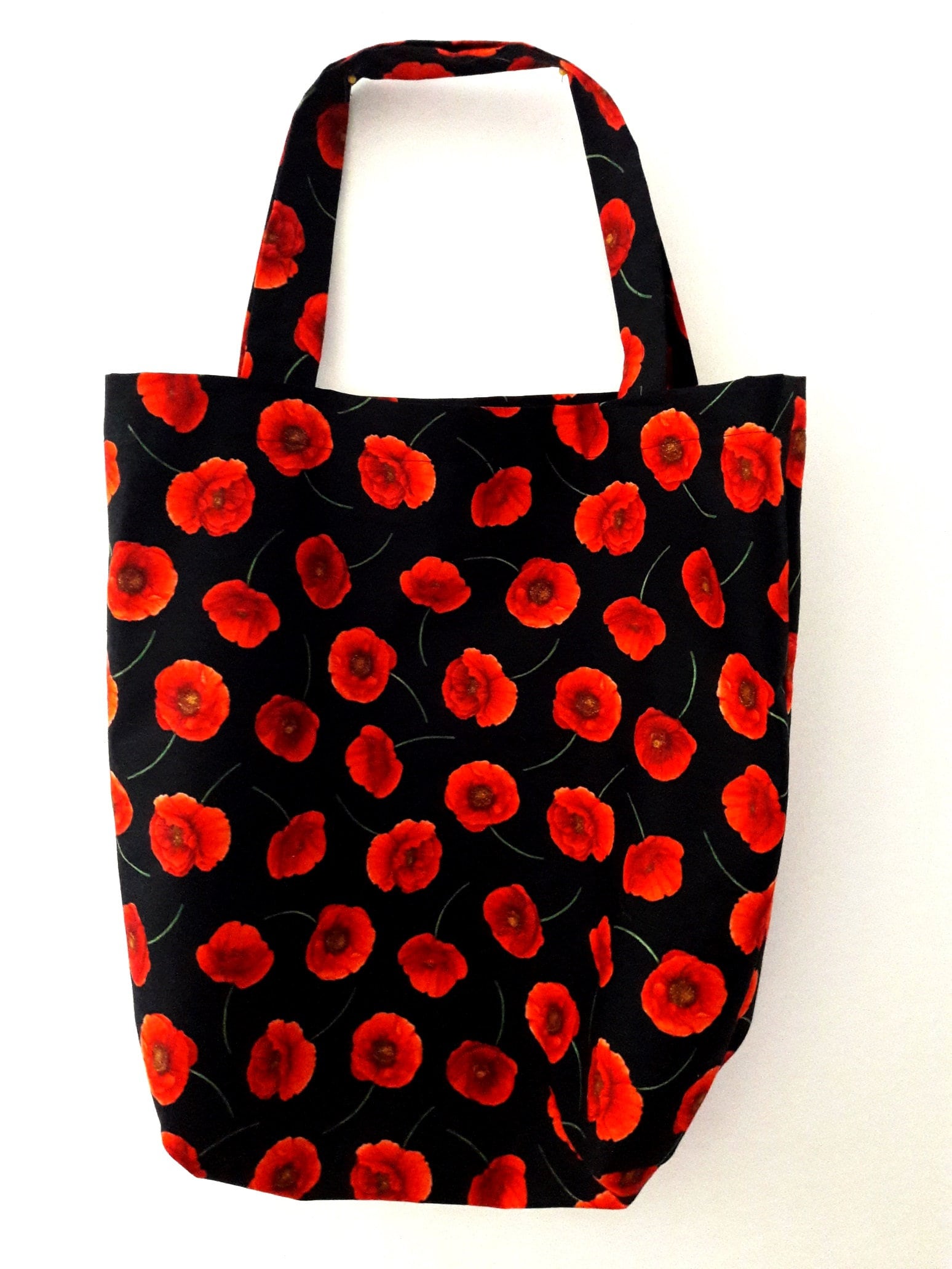 The Easiest Bag to Make, Easy Fabric Bag Pattern, Fabric Shopping Bag ...