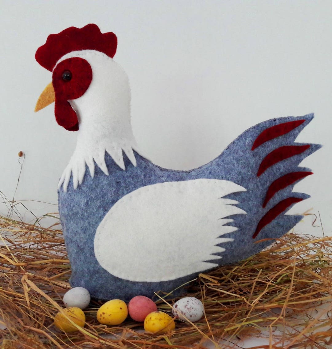 Felt Hen Pattern Designed by Cherry Parker - Etsy