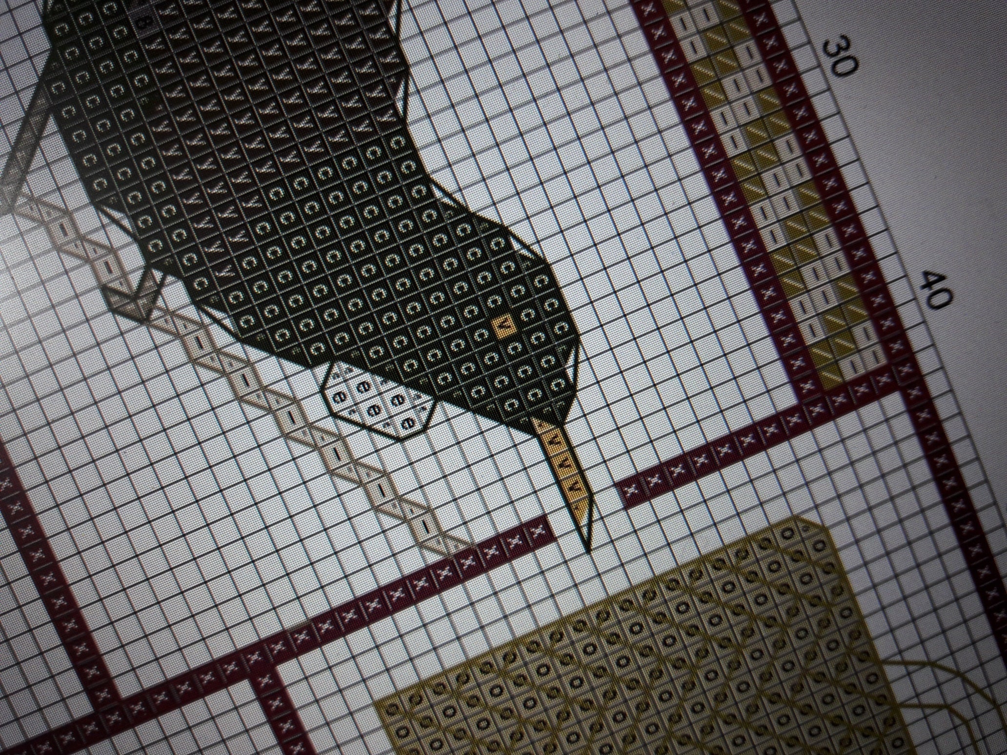 New Zealand Cross Stitch Pattern: Tui, Tuatara, Southern Alps (digital ...