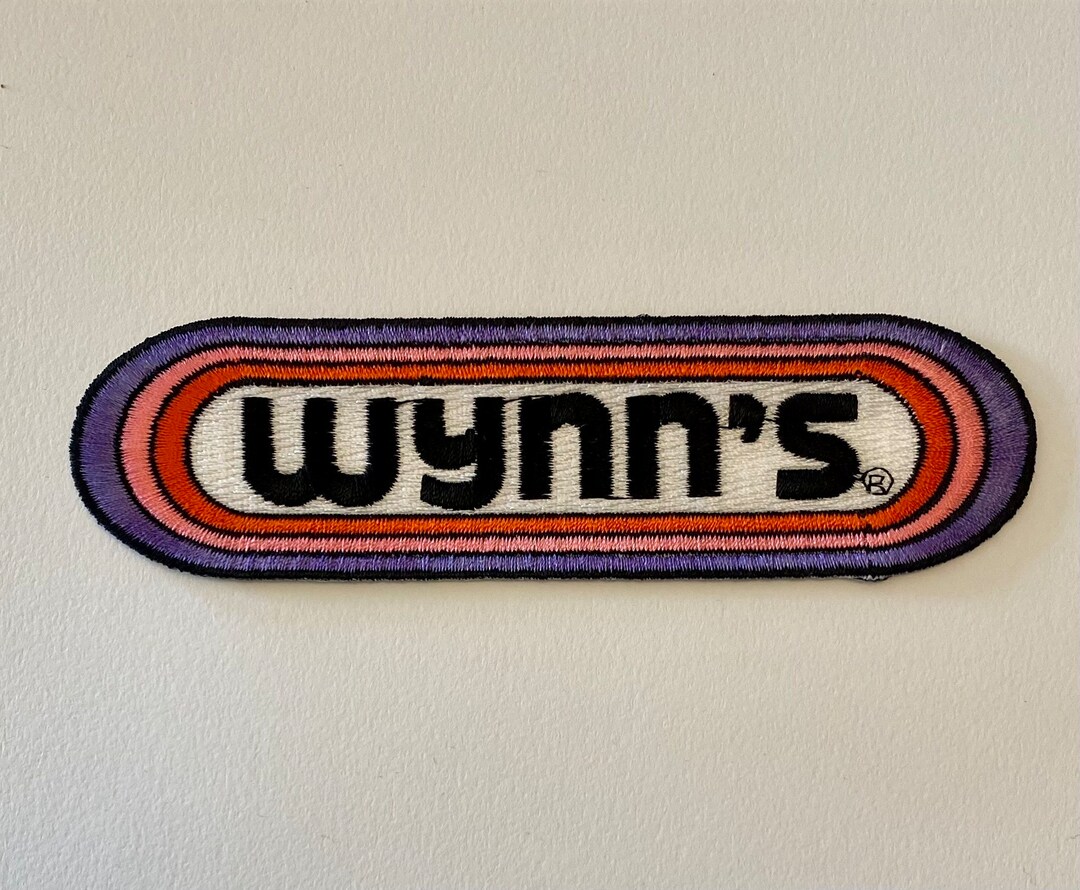 Vintage WYNN'S Car Racing Oils Motorsports Embroidered Patch NASCAR - Etsy