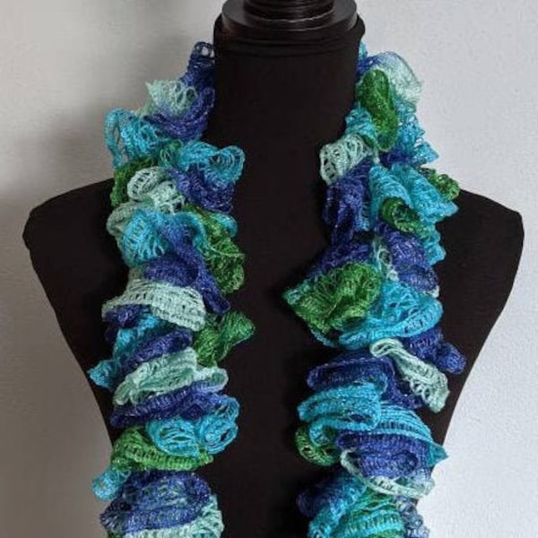 Ruffle Scarf Yarn - Etsy