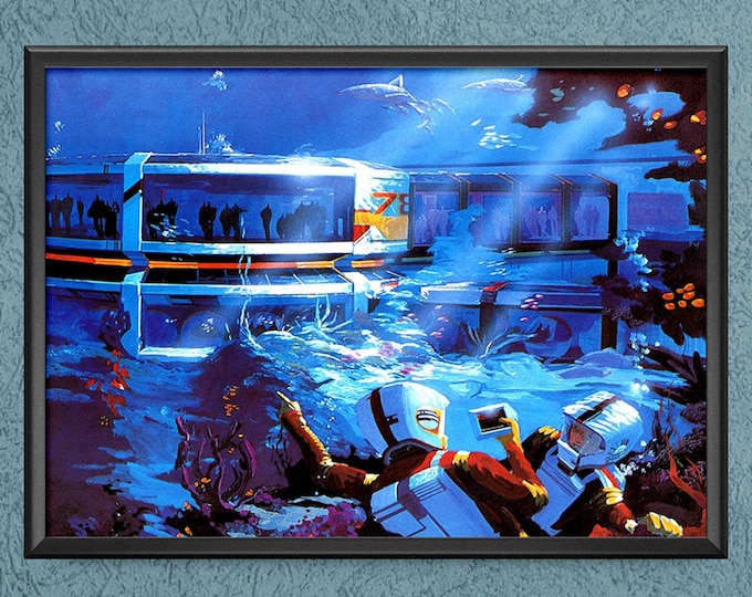 Cars Land Radiator Springs Racers Concept Art Poster Print - Etsy