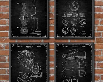 Football Wall Art Set of 3 Football Decor Football Print | Etsy