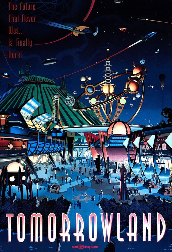 Tomorrowland Disney Poster