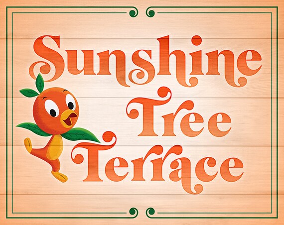 Sunshine Tree Terrace Poster