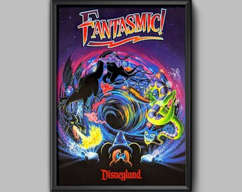 Fantasmic Poster Hollywood Studios Firework Show Poster Disney ...