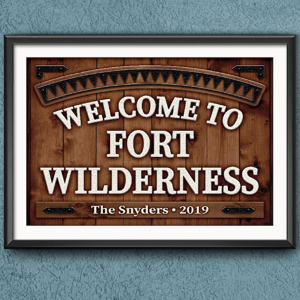 Fort Wilderness Wall Art - Etsy