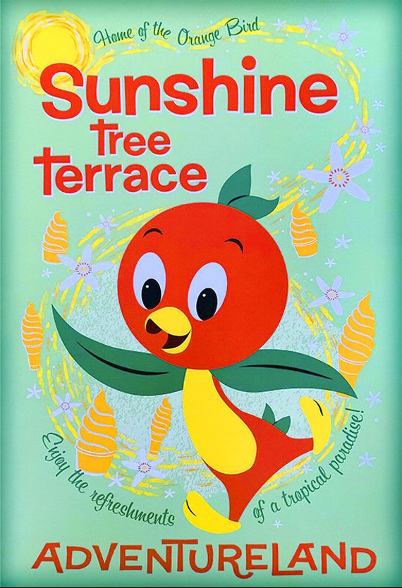 Sunshine Tree Terrace Poster