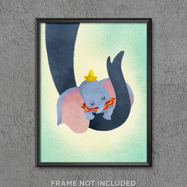 Dumbo Nursery Print - Etsy