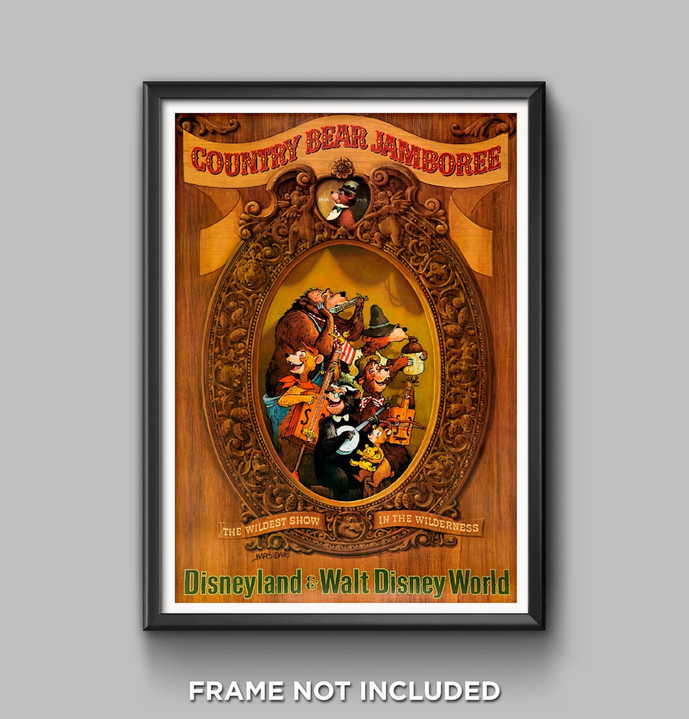 Disney Bears Poster