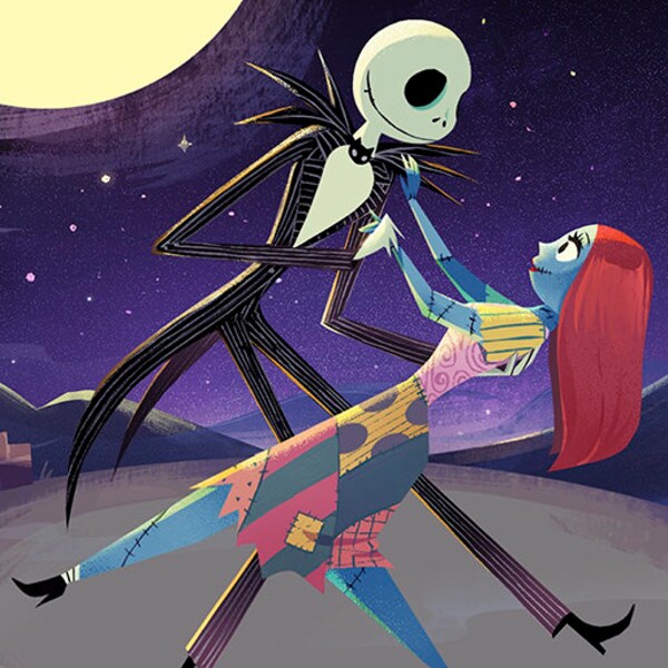 Jack and Sally Moon - Etsy