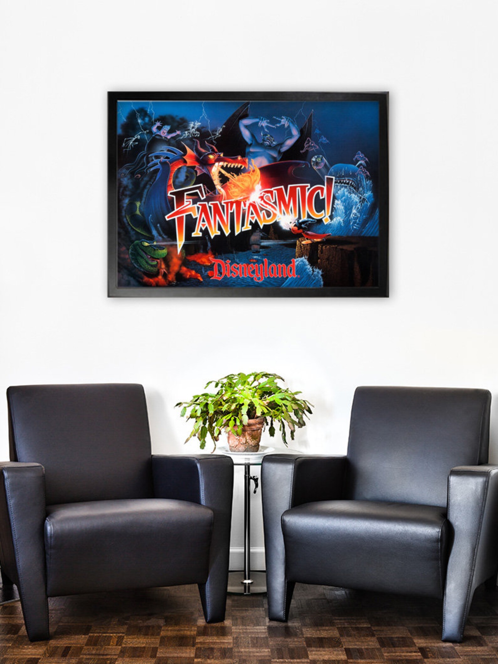 Fantasmic Poster Disneyland Attraction Poster Print Sorceror - Etsy