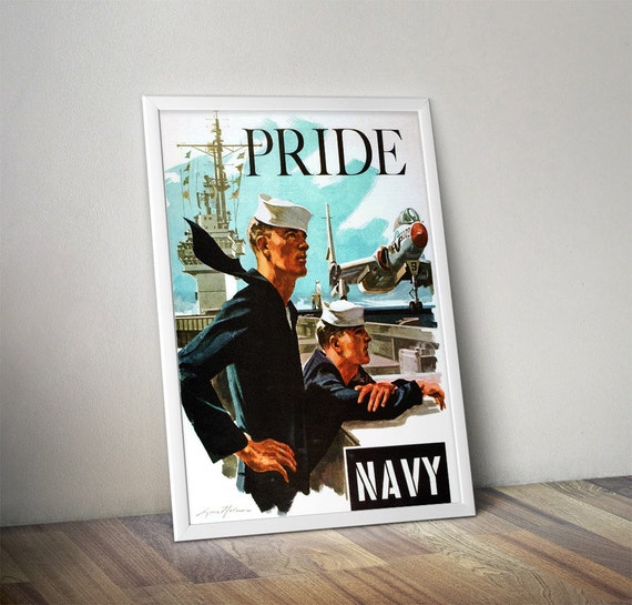 Vintage Navy Posters