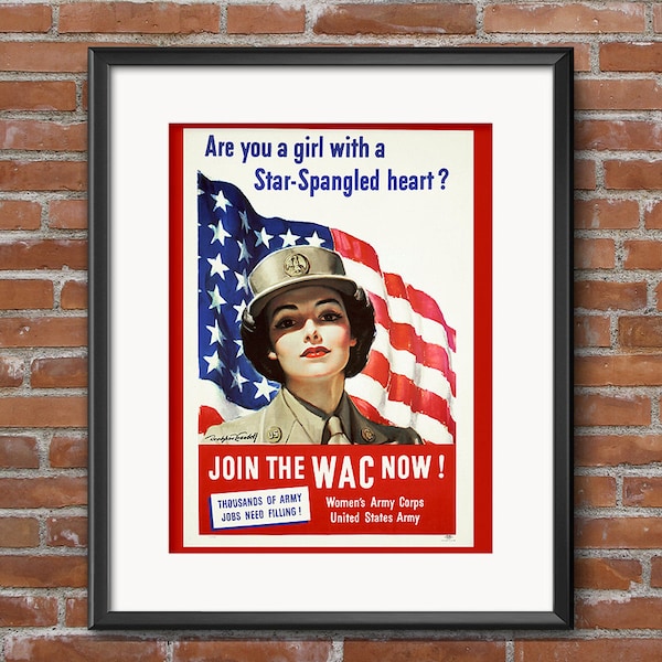Military Women Posters - Etsy