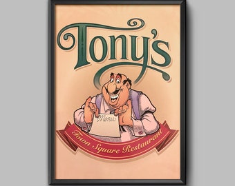 Lady Tramp Poster | Etsy