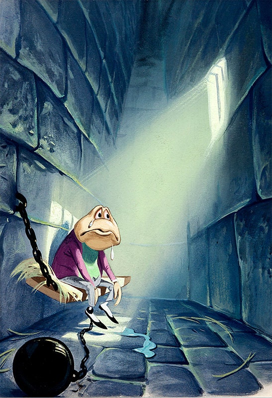 Mr. Toad's Wild Ride Jail Poster Print Concept Art - Etsy Ireland