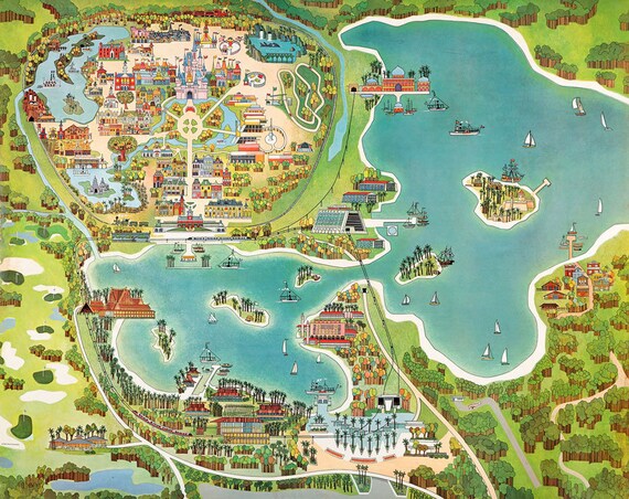 Disney Polynesian Map