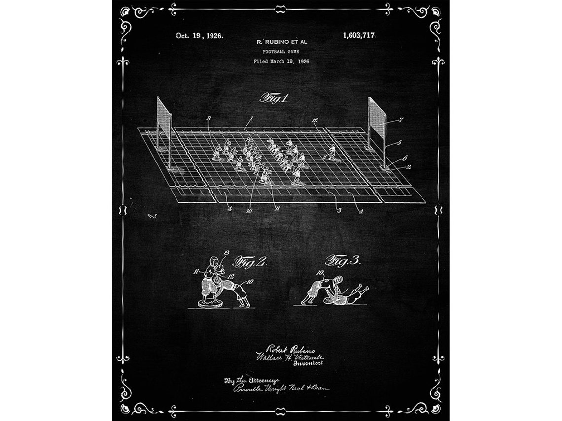 Football Wall Art Set of 3 Football Decor Football - Etsy