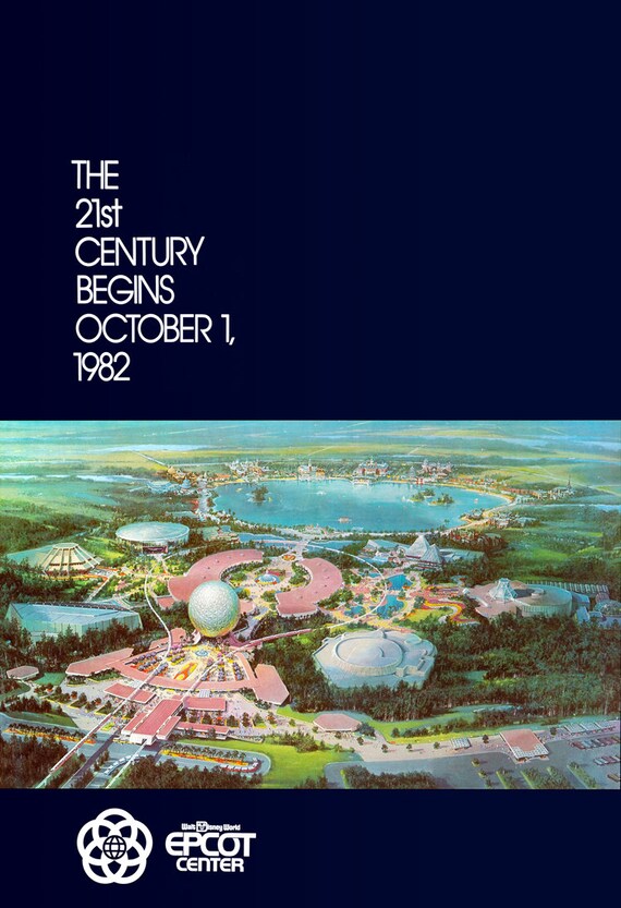 Epcot Map 1982