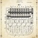 Accountant Gift Adding Machine Patent Print Poster Accounting Book ...
