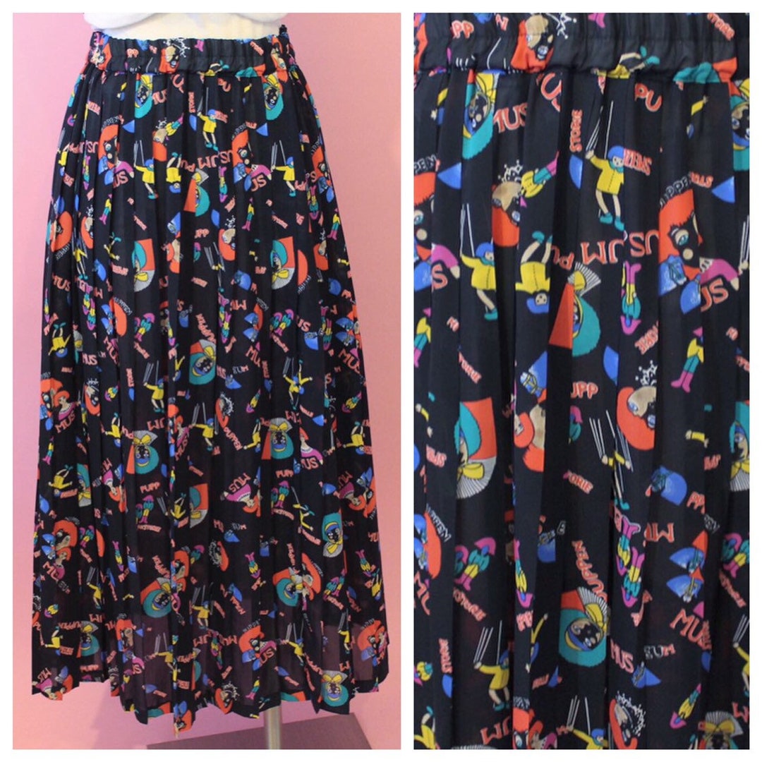 Translucent DVF Micro Pleated Maxi Skirt - Etsy