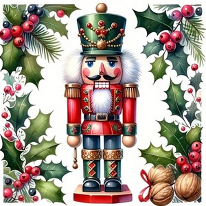 US Seller. 35x35cm Christmas Nutcracker Diamond Painting Kit. Round ...