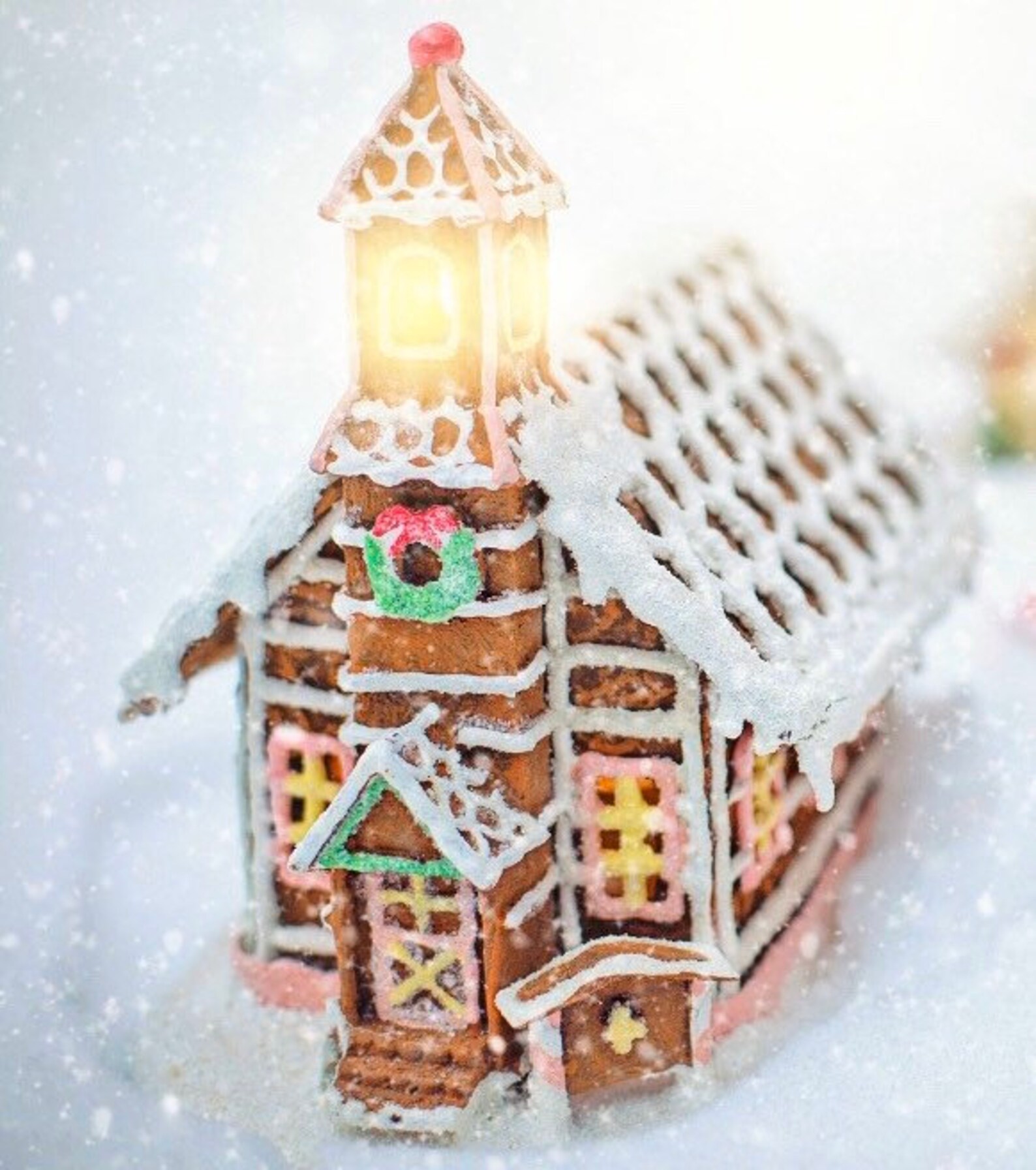 US Seller. 30x30cm Christmas Gingerbread House Diamond | Etsy