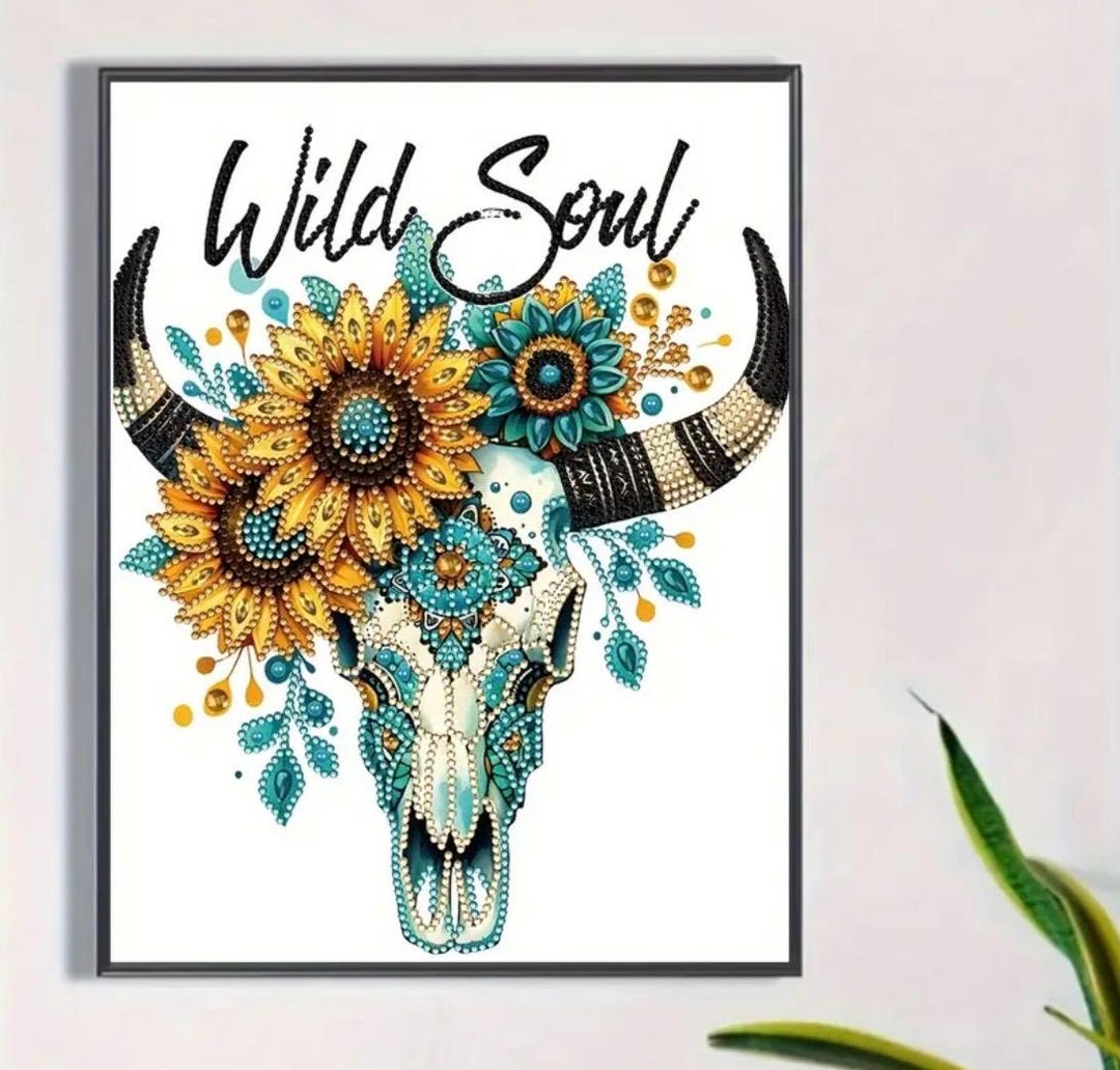 US Seller. 30x40vm Country Western Diamond Painting Kit. Special Drill ...