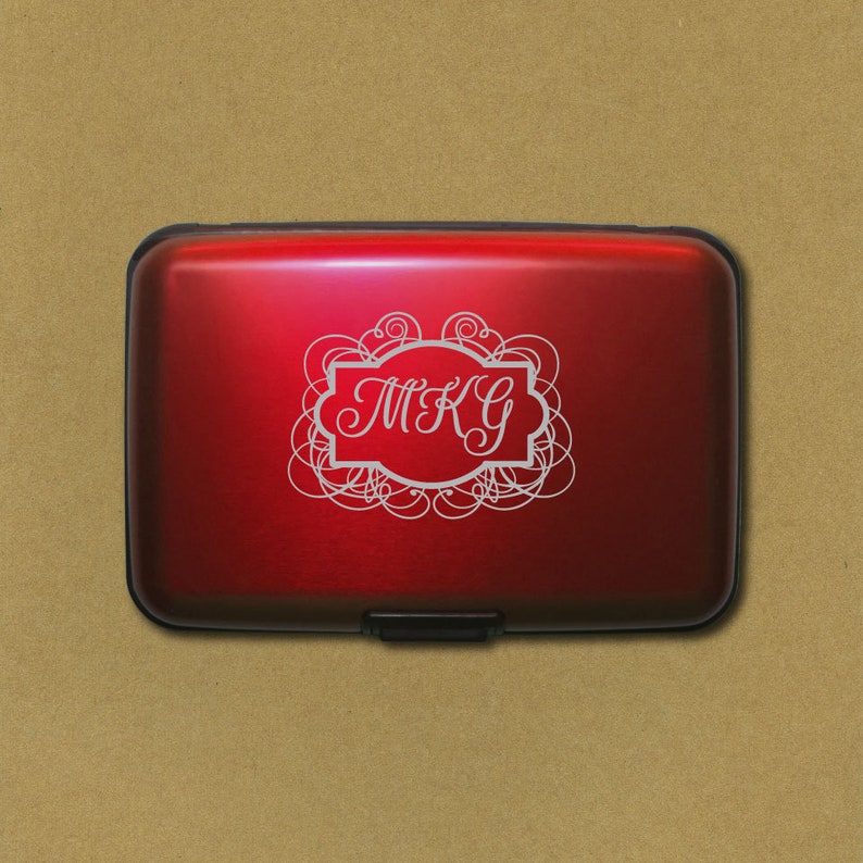 Custom Personalized Laser Engraved Monogram Anodized Aluminum - Etsy