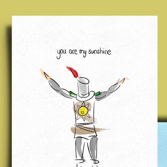 Knight Medieval Gamer Valentines Romantic Card Dark Gamers - Etsy