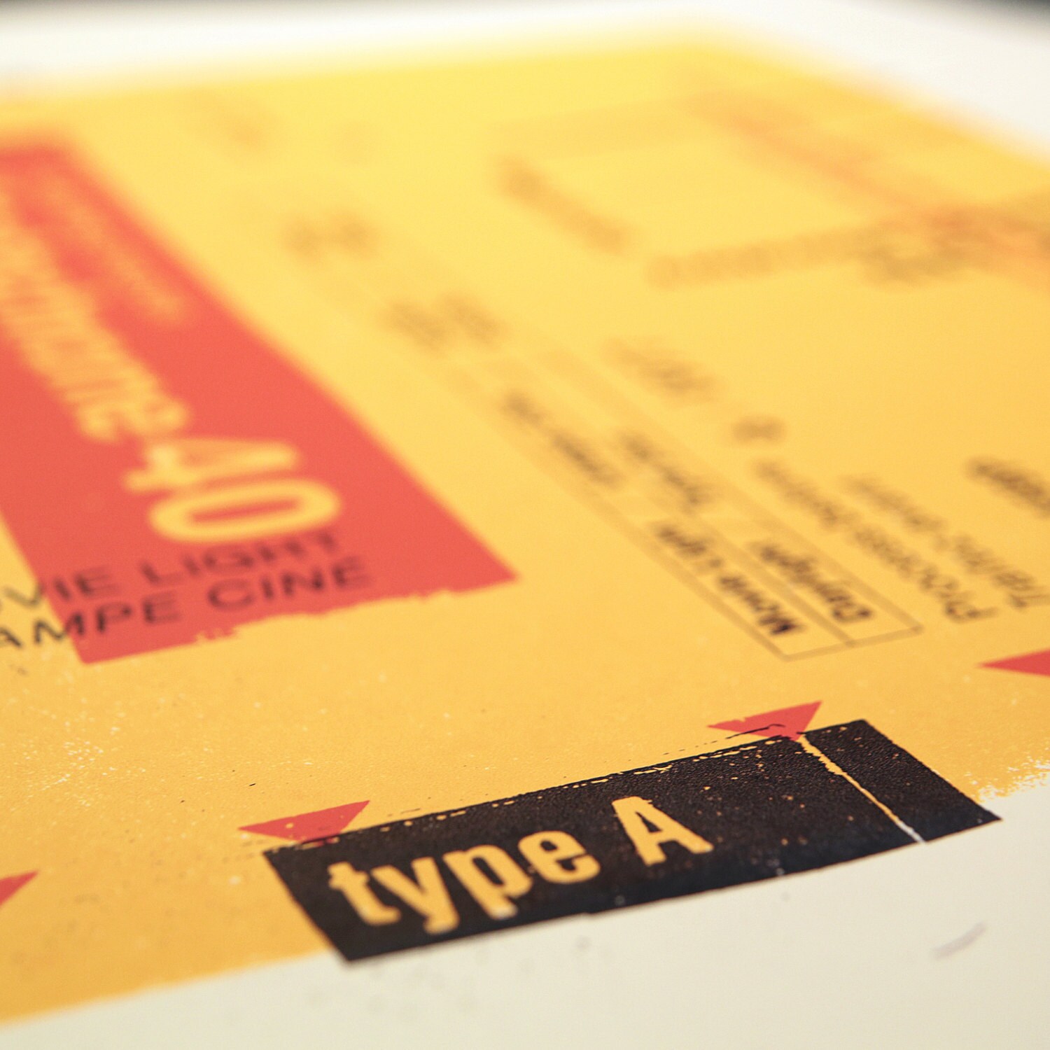 Kodachrome 40 - 3-color Screenprint Poster - 26" X 26" - Etsy