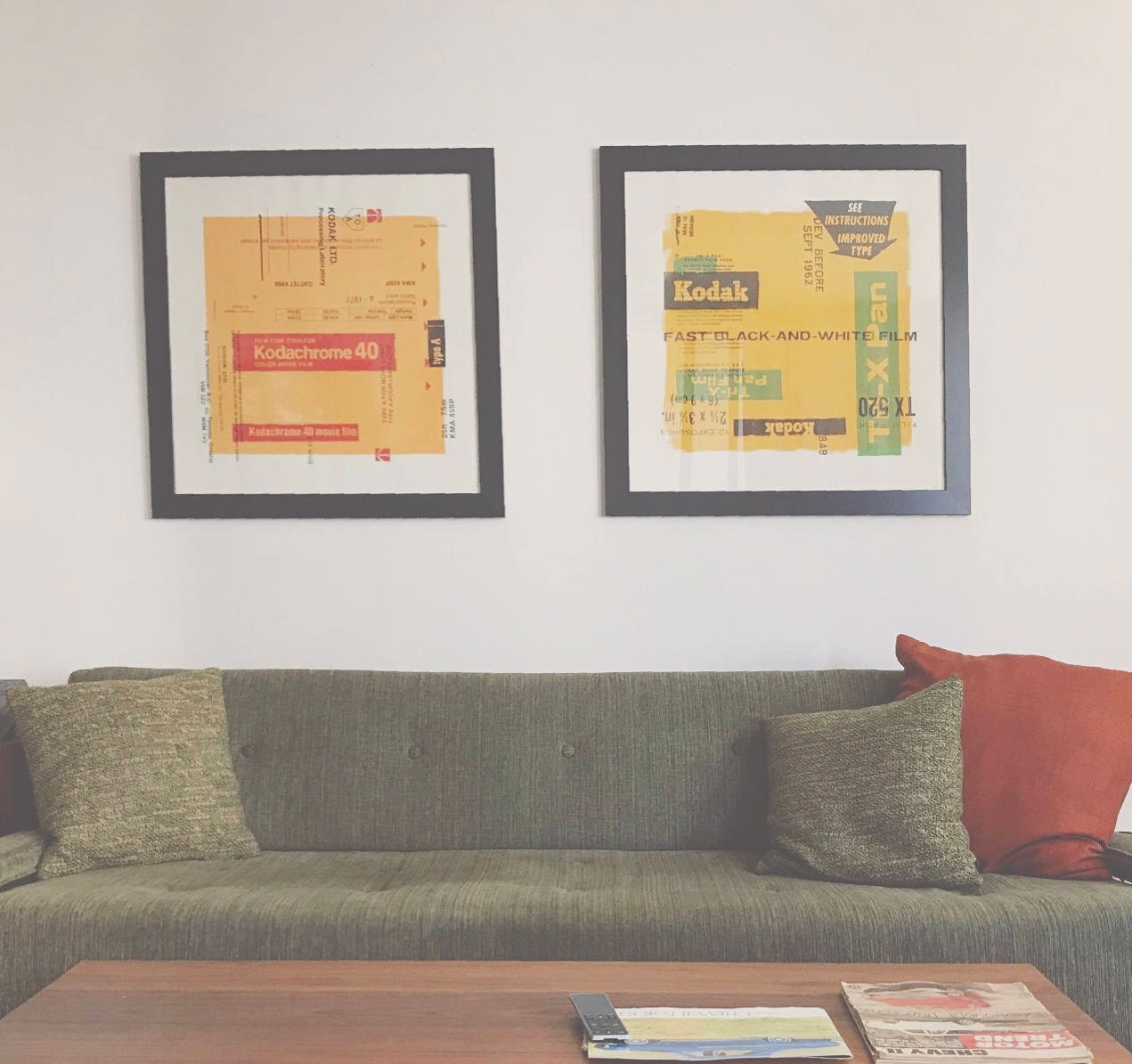 Kodachrome 40 - 3-color Screenprint Poster - 26" X 26" - Etsy