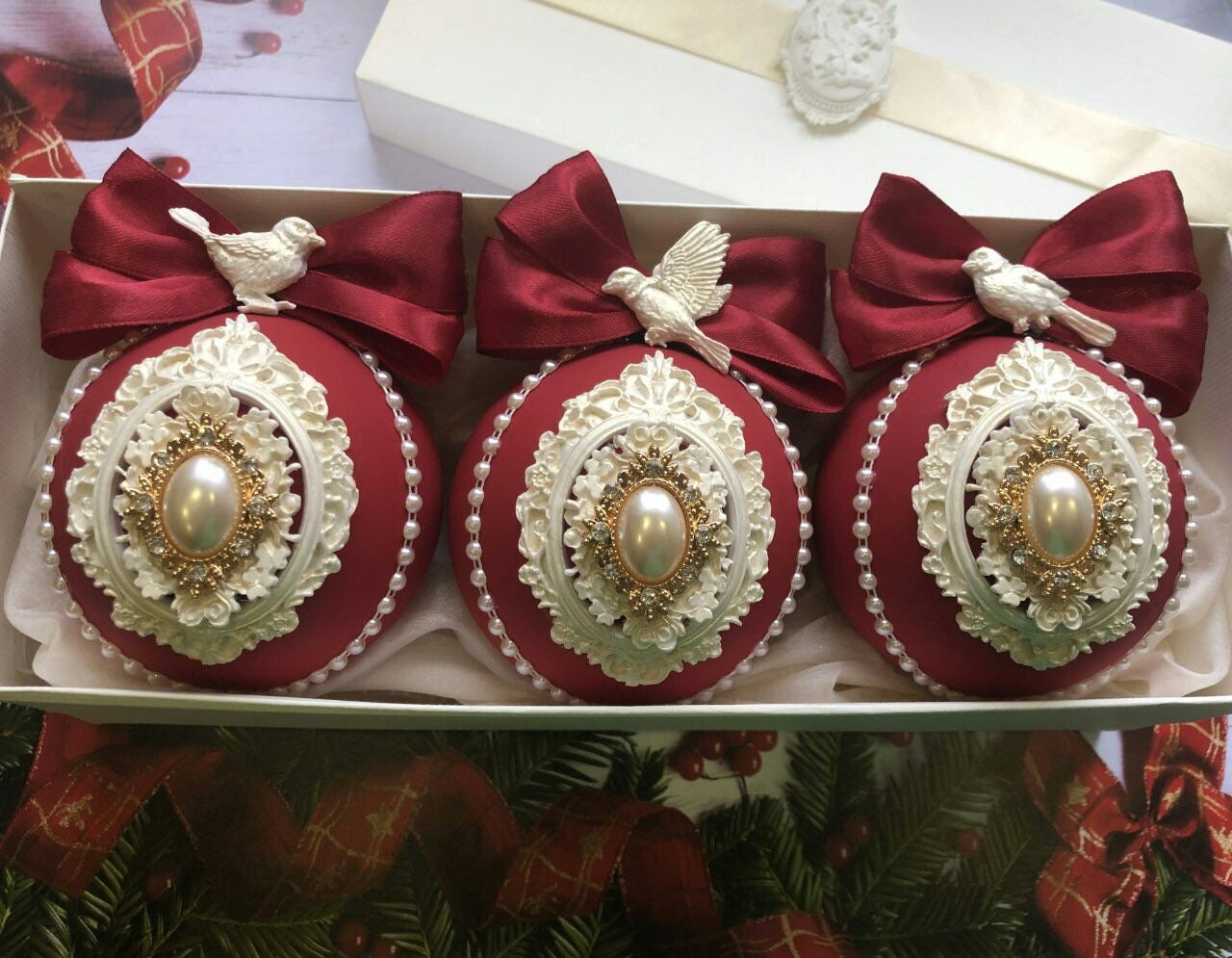 Christmas Tree Balls Xmas Tree Decorations Christmas Ornaments in ...