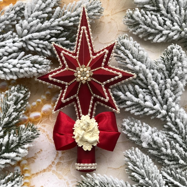 Star Tree Topper - Etsy