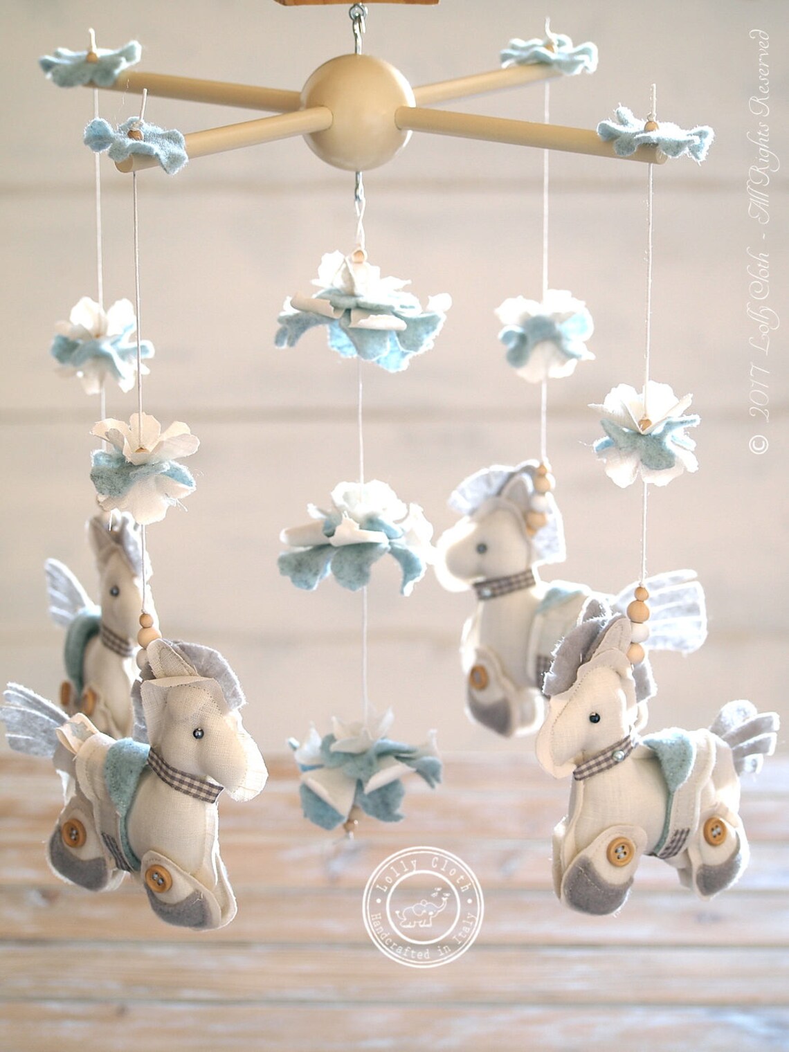 Baby Mobile Horse Baby Mobile Pony | Etsy