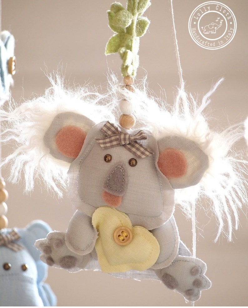 Koala Baby Mobile Koala Nursery Mobile Baby Animal Mobile | Etsy