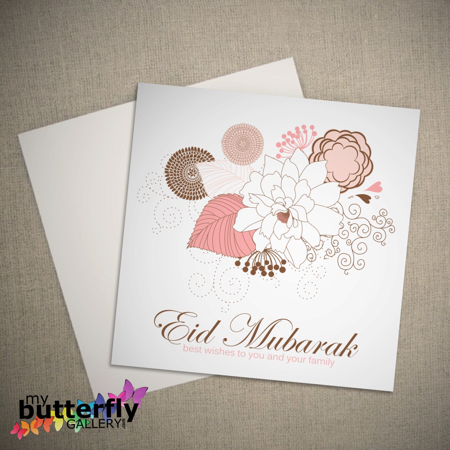 Eid Printables Islamic Greeting Card Eid Mubarak Printable Digital ...