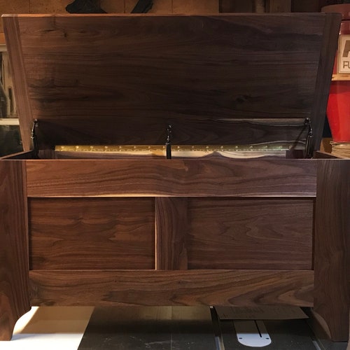 Hope Chest/cedar Lined Walnut pic Maple Oak Pine or - Etsy