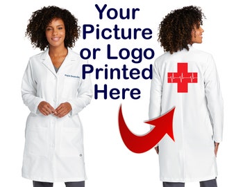 Custom Veterinarian Lab Coat - Etsy