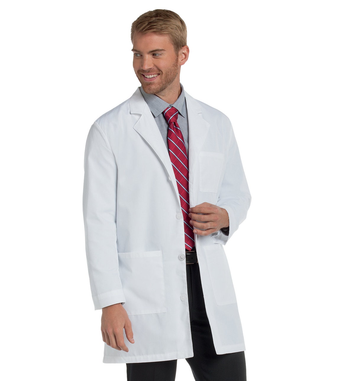 Personalized Mens Lab Coat With Custom Embroidered Text or Name, Doctor ...