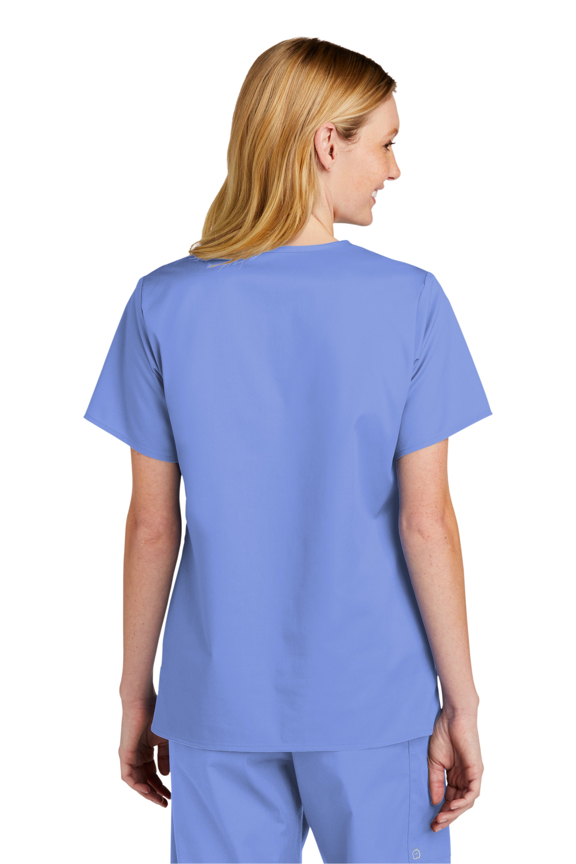 Personalized Womens Scrubs Top With Custom Embroidered Text or Name ...