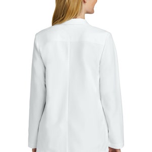 Personalized Womens Consultation Lab Coat With Custom Embroidered Name ...