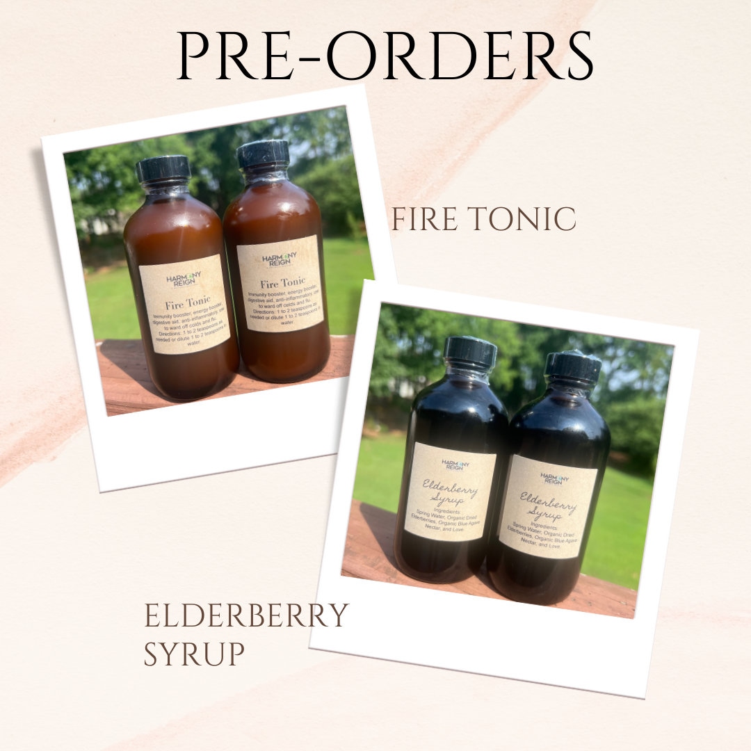 Preorder Fire Tonic and Elderberry Syrup - Etsy