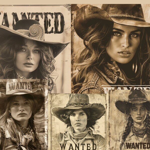 Wanted Poster - Etsy