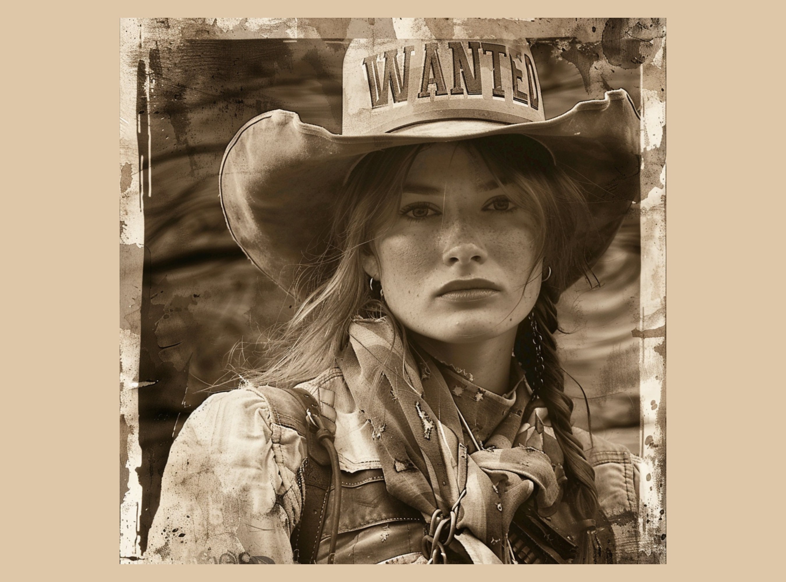 Cowgirl Wanted Poster Mugshots 5 PNG Cowgirl Mugshots, Vintage Western ...