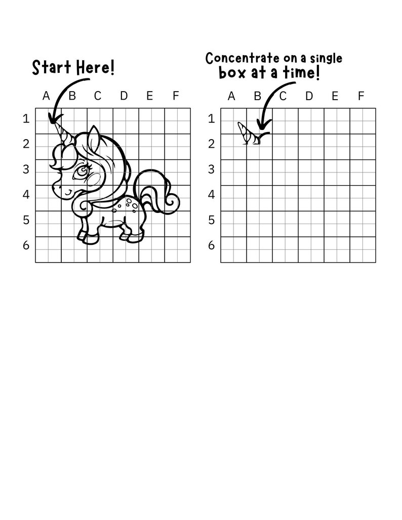 Printable Kids How to Draw Unicorns for Kids to Draw Unicorns Book for ...