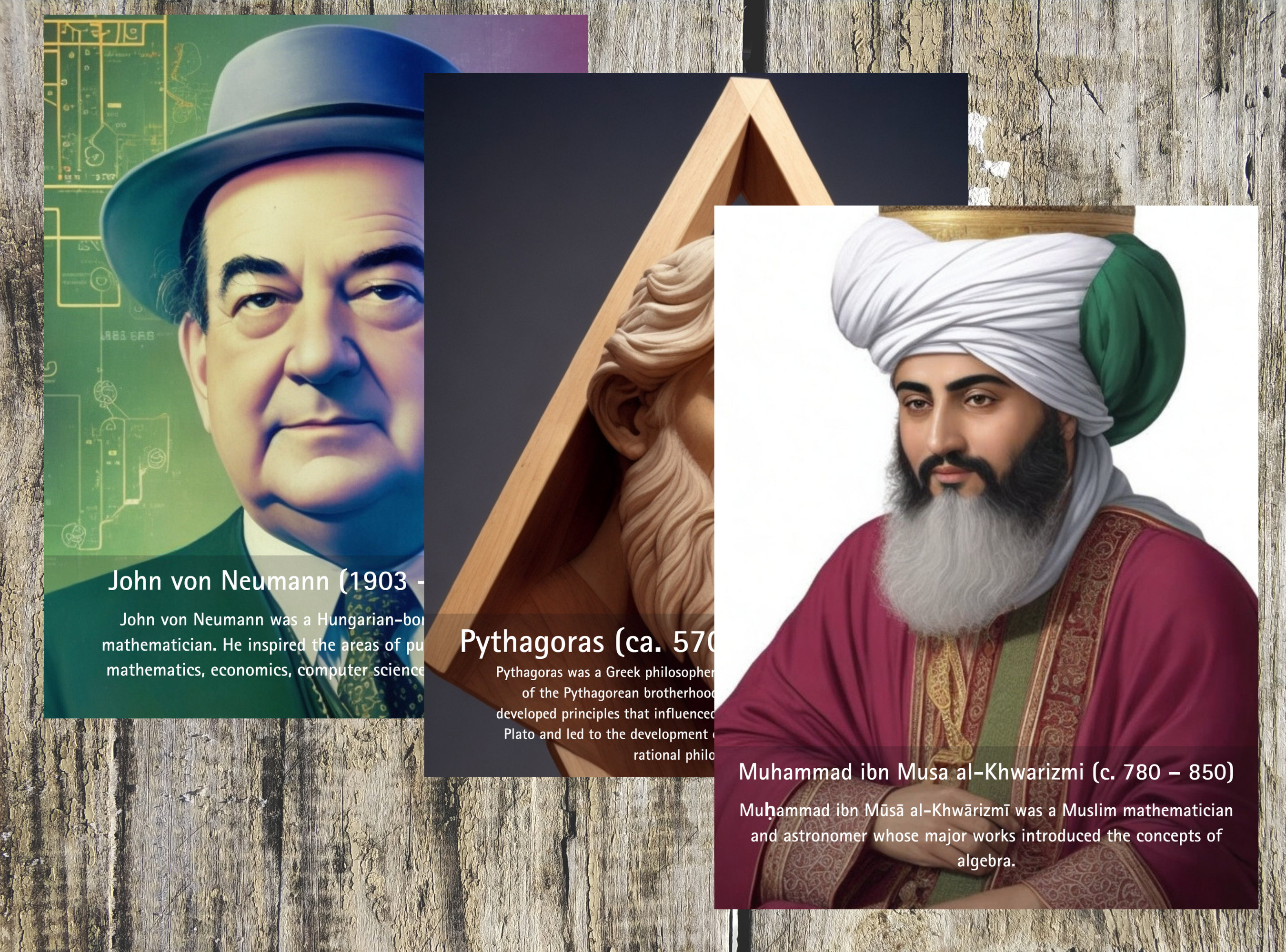 Famous Mathematicians Poster Set: Classroom Decor (digital Download ...