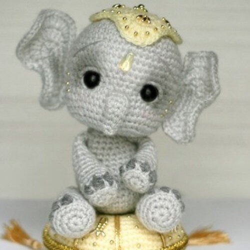 Elfin Thread Maura the Chibi Mammoth Amigurumi PDF Pattern - Etsy