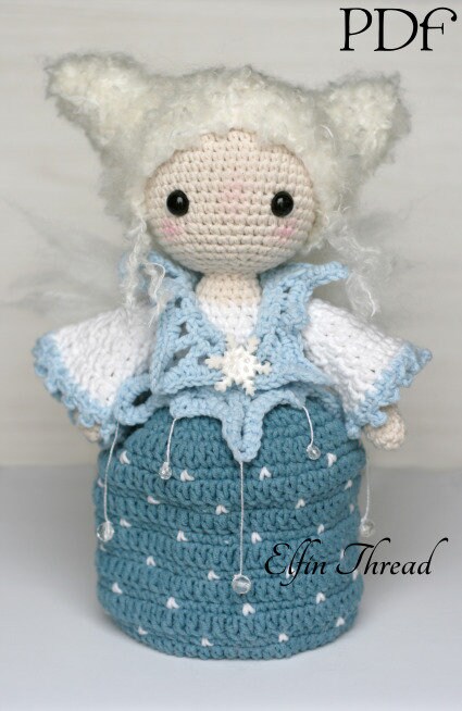 Elfin Thread- the Winter Waldorf-inspired Fairy Amigurumi PDF Pattern ...